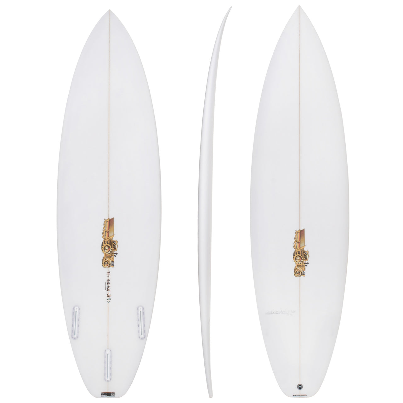 Golden Child Easy Rider 6'2" x 19 1/4" X 2 5/8" - 32.40L, Round, 3x Fu ...