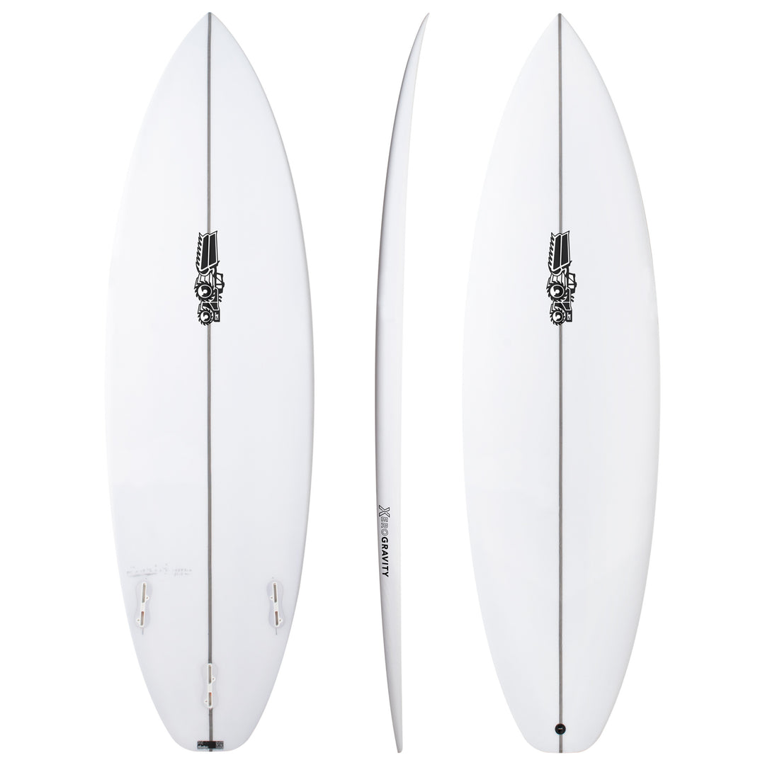 Xero Gravity 6'2" x 20 1/4" X 2 11/16" - 36.10L, Squash, 3x FCS 2 Fin ...